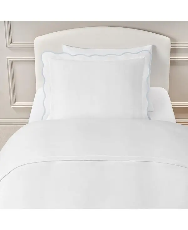 GOOSELINGS Soft Wave Duvet Set, Twin - Blue