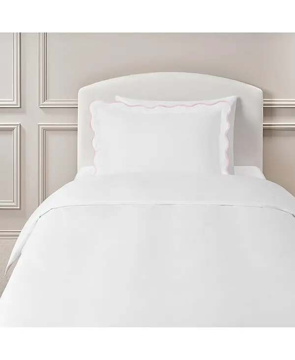 GOOSELINGS Soft Wave Duvet Set, Twin - Pink
