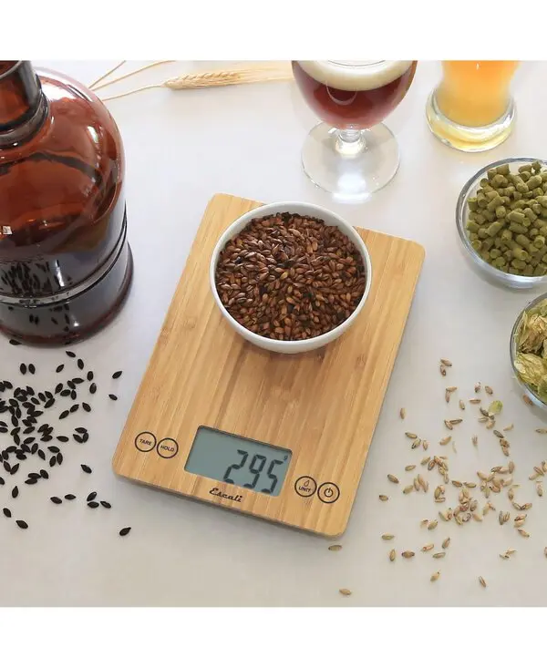 ESCALI Arti Kitchen Scale, 9 L X 6.5 W X 0.75 H