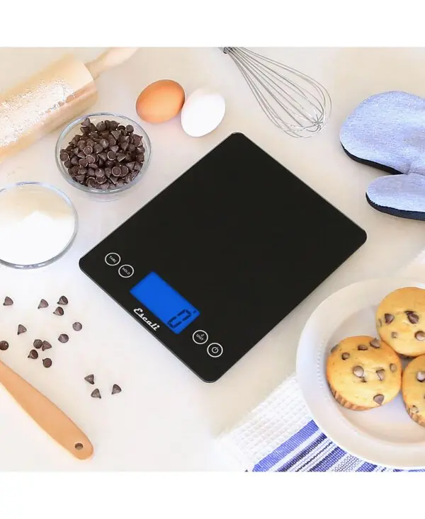 ESCALI Arti Xl Glass Digital Scale, 9.44 L X 7.5 W X 0.81 H
