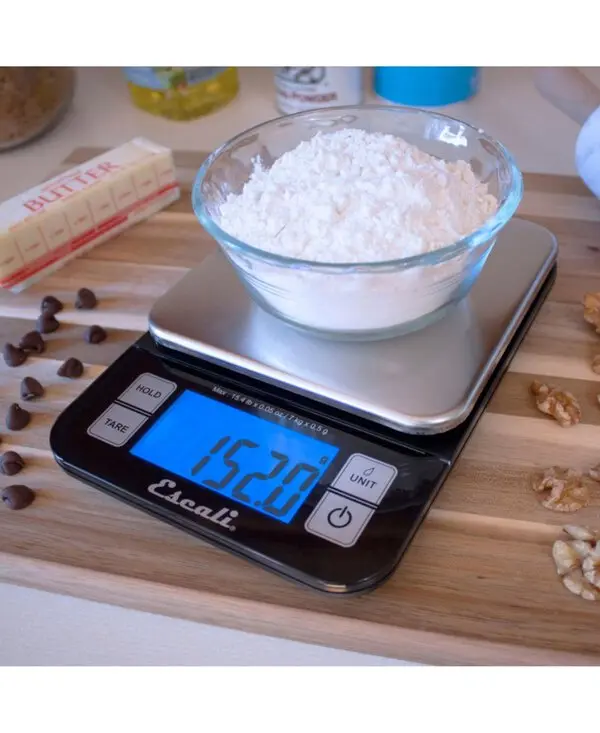 ESCALI Nutro Digital Scale, 8 L X 5.75 W X 1.25 H