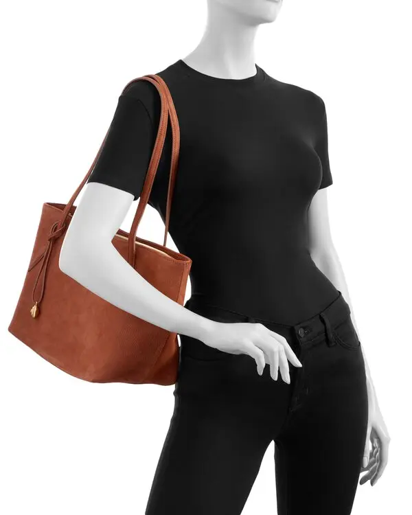 LIFFNER Sprout Midi Suede Tote