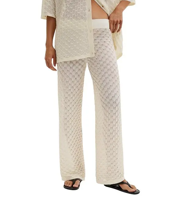 MALINA Alissa Knitted Pants - Cream