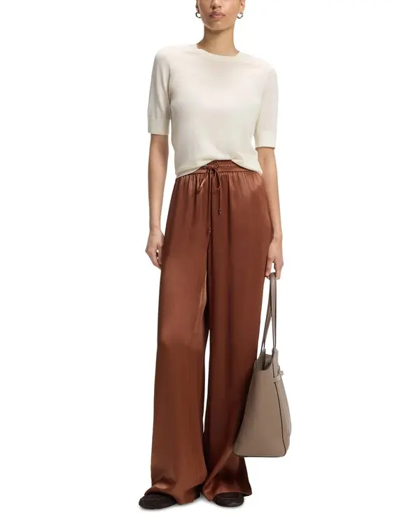 Hugo Boss Tavati Satin Drawstring Pants