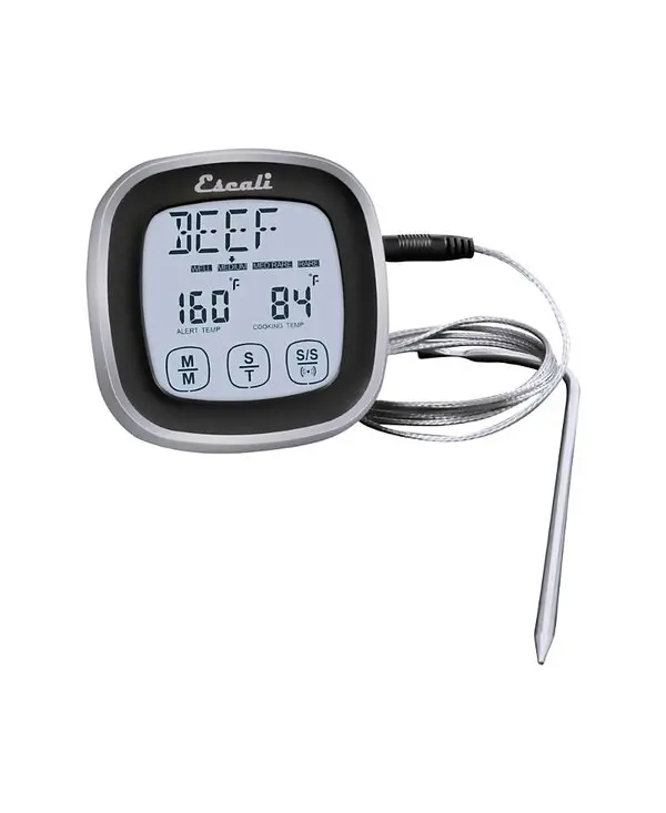 ESCALI Touch Screen Thermometer And Timer, 3 L X 3 W X 1 H