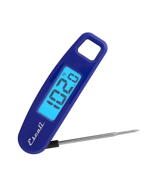 ESCALI Compact Folding Digital Thermometer, 7.75 L X 1.2 W X 0.71 H - Blue