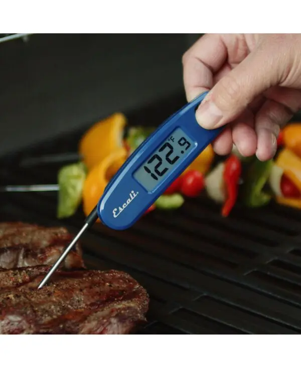 ESCALI Compact Folding Digital Thermometer, 7.75 L X 1.2 W X 0.71 H - Blue