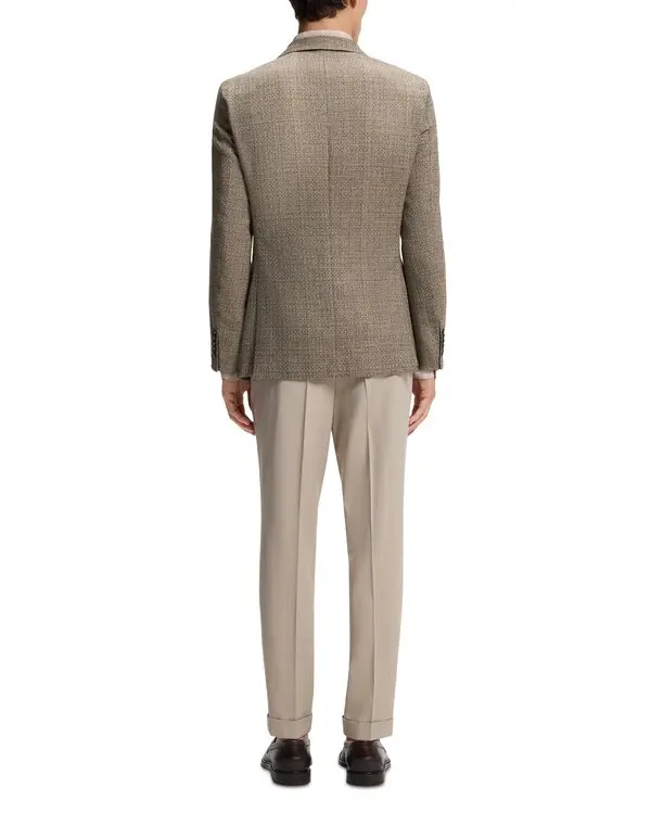 BOSS L-jeff Double Breasted Silk Blend Sport Coat
