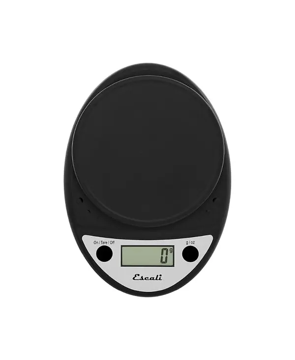 ESCALI Primo Digital Scale, 8.5 L X 6 W X 1.65 H - Black