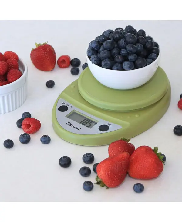ESCALI Primo Digital Scale, 8.5 L X 6 W X 1.65 H - Green