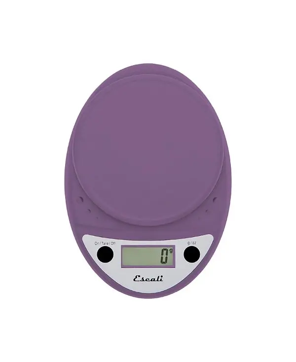 ESCALI Primo Digital Scale, 8.5 L X 6 W X 1.65 H - Purple