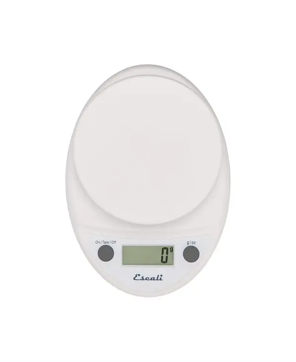 ESCALI Primo Digital Scale, 8.5 L X 6 W X 1.65 H - White