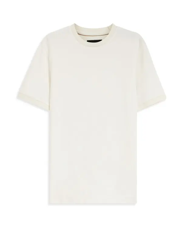 BOSS L-tesar Cotton Blend Crewneck T-shirt