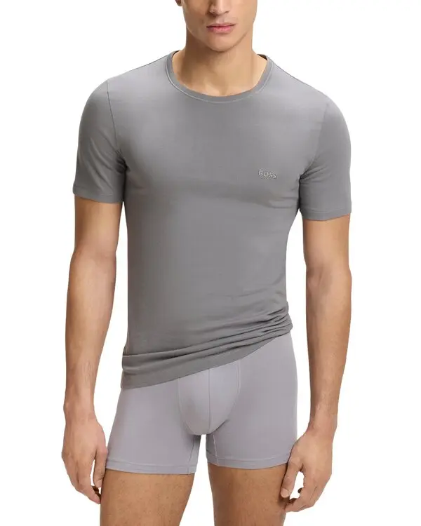 BOSS Classic Crewneck Cotton T-shirts, Pack Of 3