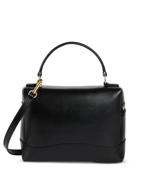 Sandro Tangolino Leather Top Handle Bag