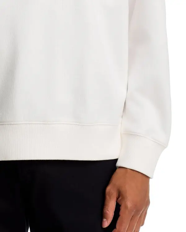 Hugo Darislong Logo Graphite Cotton Sweatshirt