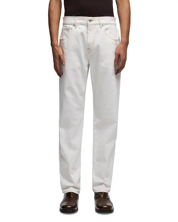 7 For All Mankind Straight Fit Blend Jeans