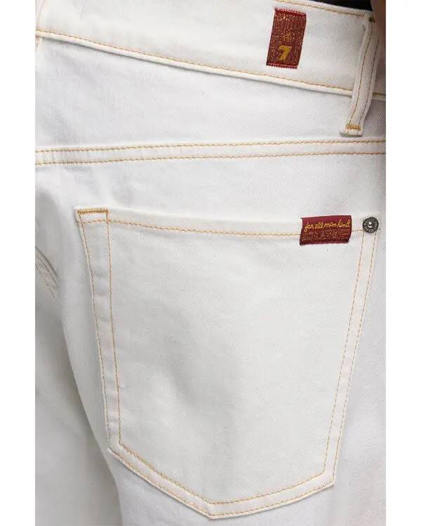 7 For All Mankind Straight Fit Blend Jeans
