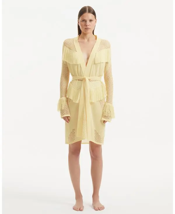 MOEVA Kenga Cover Up Resortwear - Yellow