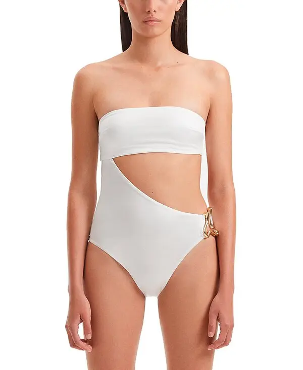 MOEVA Marilla Strapless High Waist One Piece Swimsuit