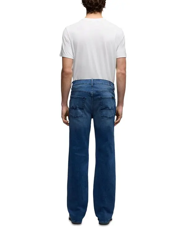 7 For All Mankind Austyn Relaxed Straight Fit Cotton Blend Jeans - Homestead
