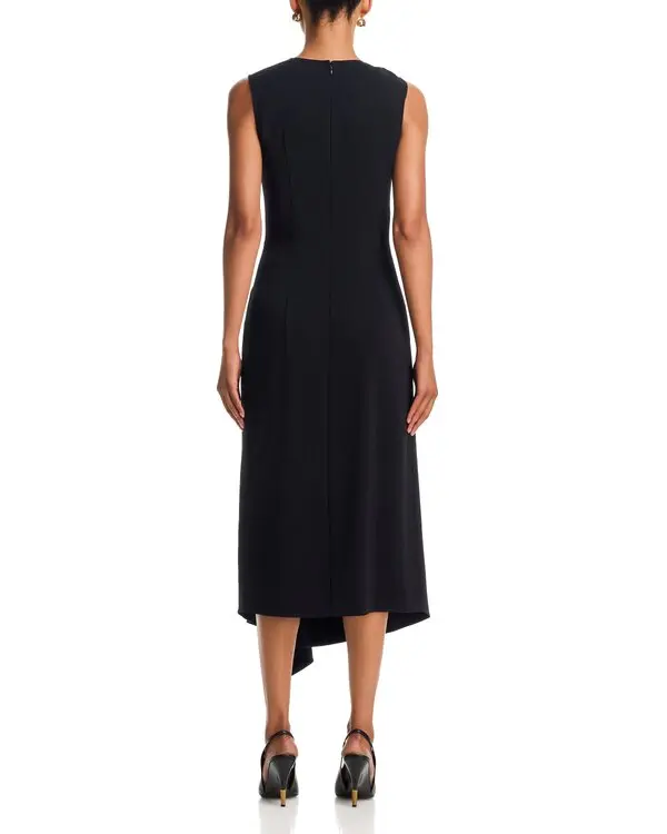 Veronica Beard Freja Sleeveless Asymmetric Midi Dress
