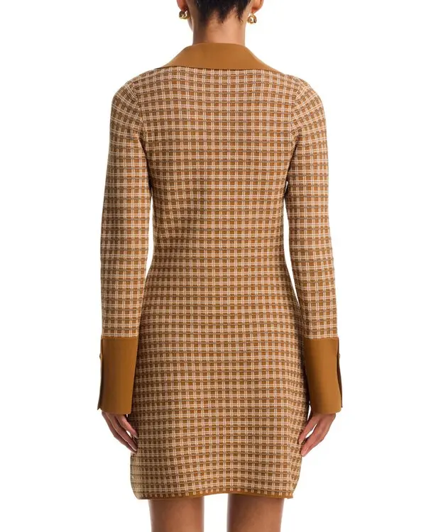 Veronica Beard Celena Knit Mini Dress - Acorn Multi