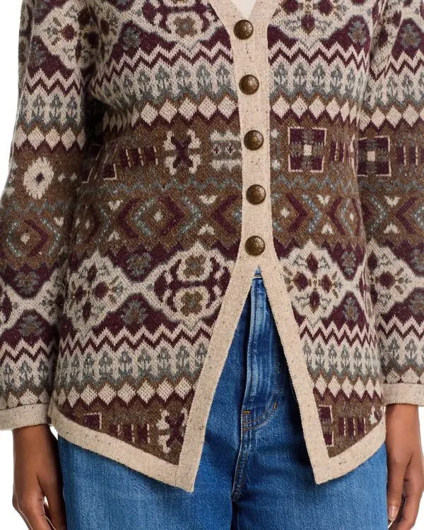 Veronica Beard Chamberly Wool Blend Cardigan