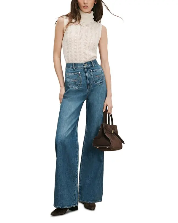 Veronica Beard Sleeveless Turtleneck Sweater
