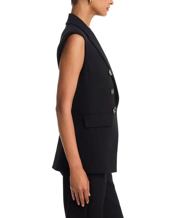 Veronica Beard Miller Double Breasted Blazer Vest
