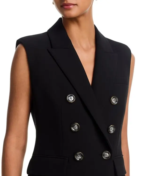 Veronica Beard Miller Double Breasted Blazer Vest