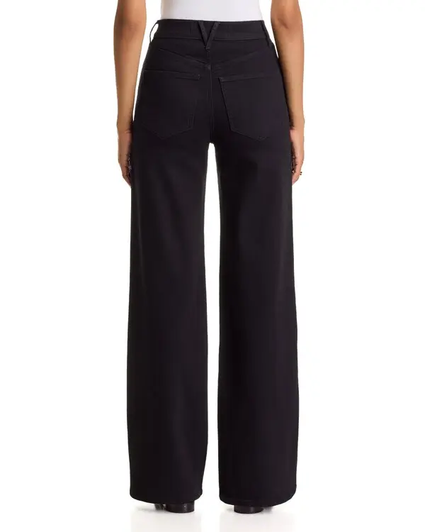 Veronica Beard Taylor High Rise Wide Jeans