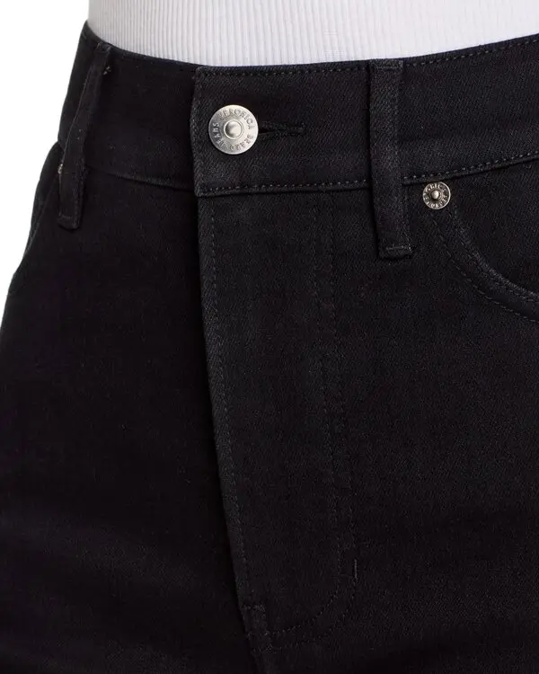 Veronica Beard Taylor High Rise Wide Jeans