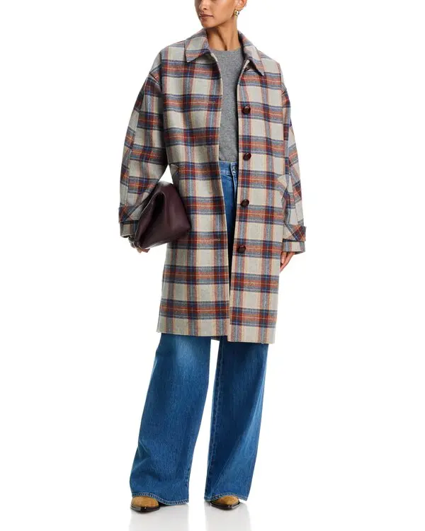 Veronica Beard Laurent Wool Blend Dickey Coat