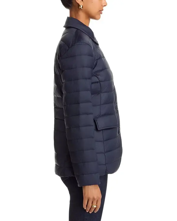 Veronica Beard Campbell Quilted Down Dickey Jacket