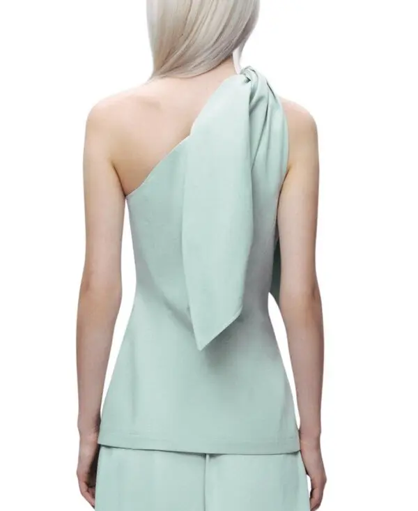 NOCTURNE Shoulder-tie Blouse