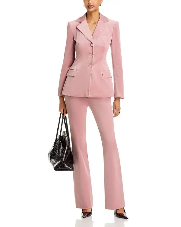 Veronica Beard Ryanne Cotton Stretch Single Breasted Jacket