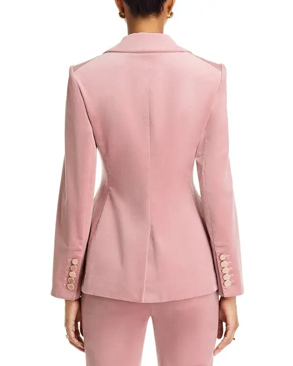 Veronica Beard Ryanne Cotton Stretch Single Breasted Jacket