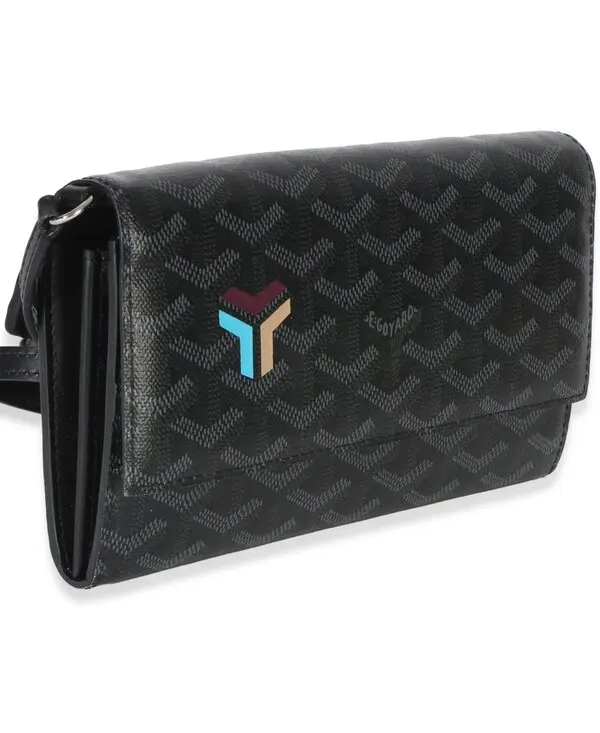 Goyard Varenne Limited Continental Wallet Canvas Handbag