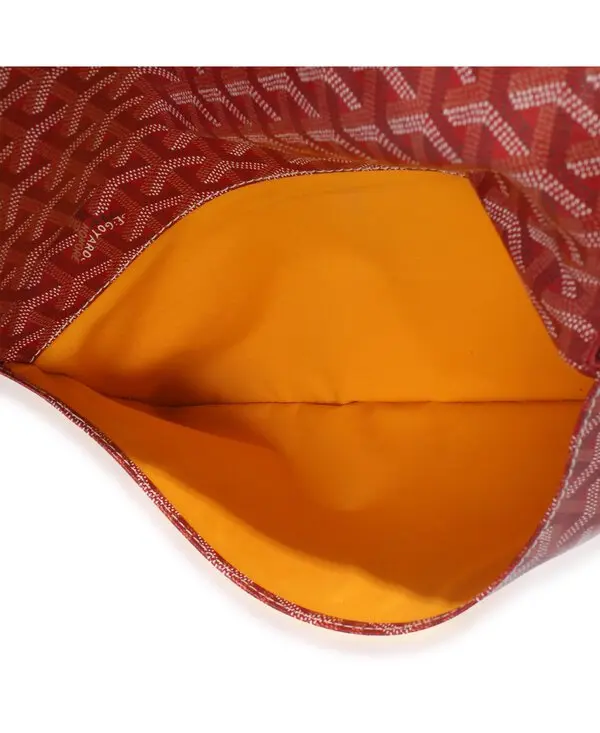 Goyard Sainte Marie Clutch Coated Canvas Handbag