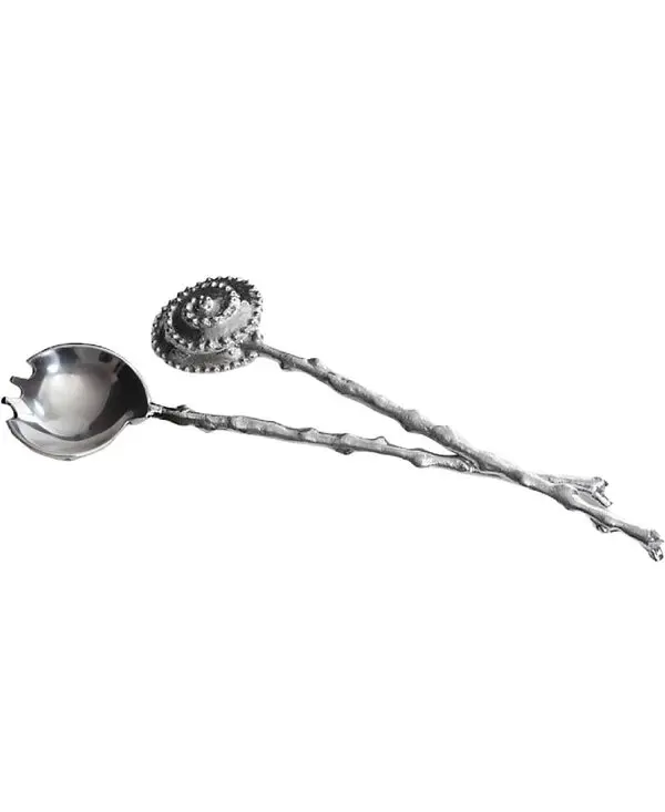 LUNARES Aquos Salad Servers Pair