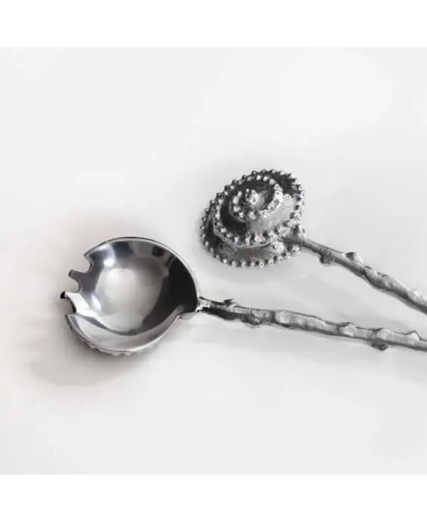 LUNARES Aquos Salad Servers Pair