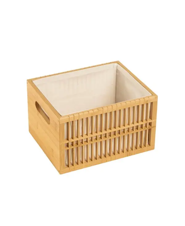 ZSA ZSA ZSU Dali Bamboo Basket, 11 X 9 X 7