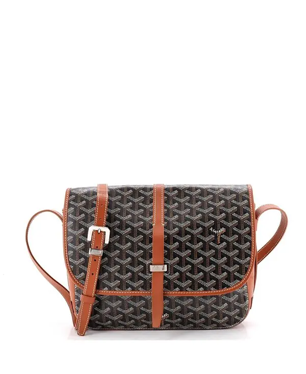 Goyard Mm Belvedere Ii Messenger Bag Coated Canvas
