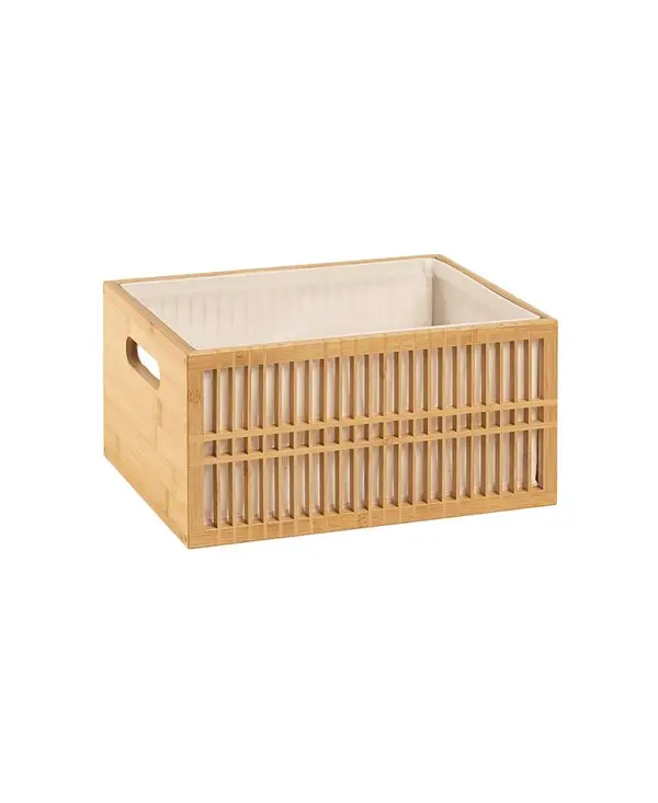 ZSA ZSA ZSU Dali Bamboo Basket, 10 X 13 X 7