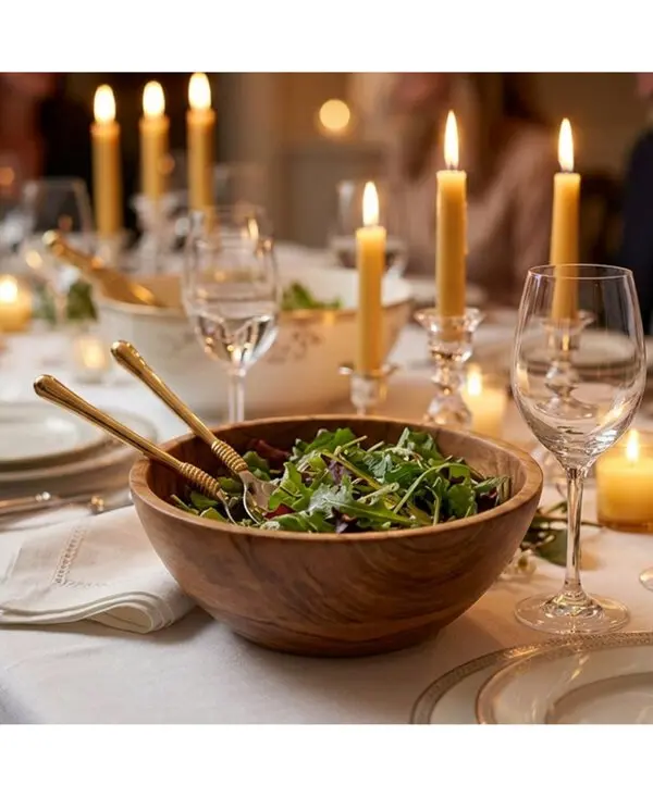 LUNARES Djembe Long Salad Server