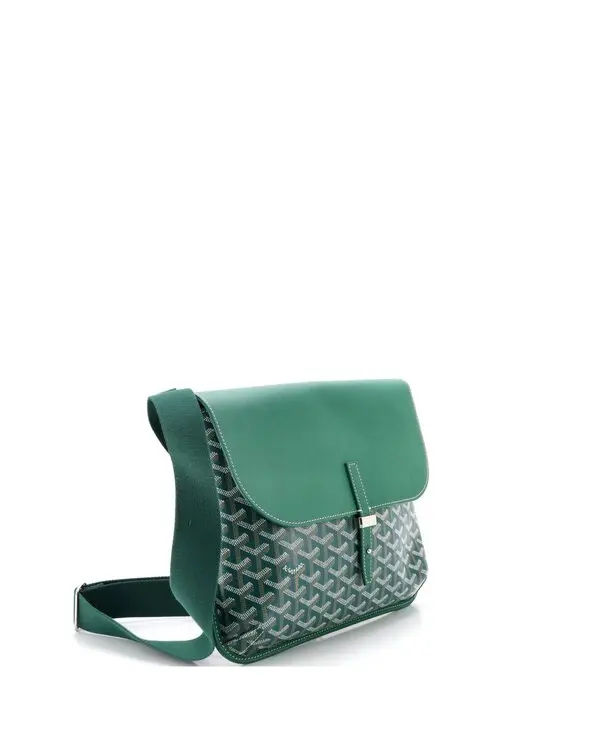 Goyard Coursier Messenger Bag Coated Canvas And Leather