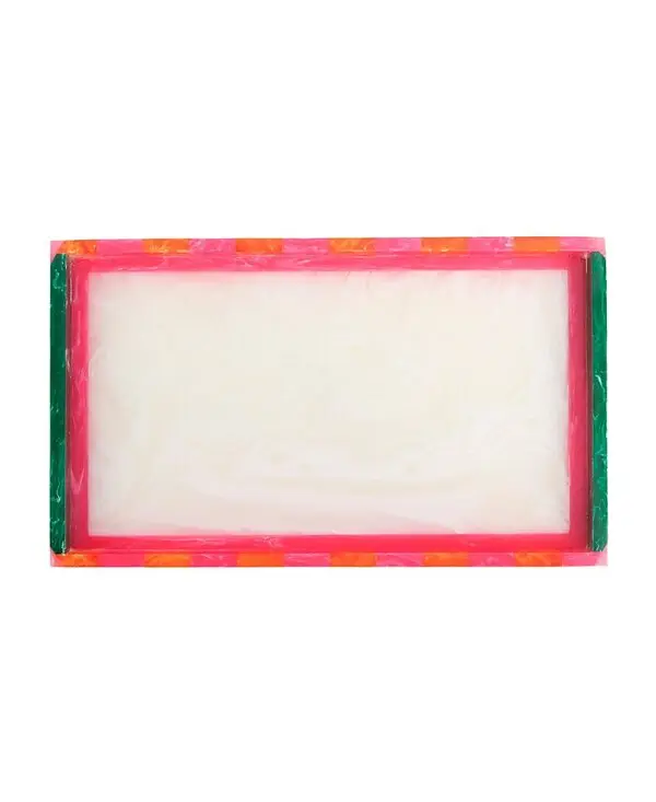 ZSA ZSA ZSU Tanda Resin Rectangle Tray, 14 X 8 X 1