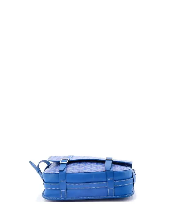 Goyard Mm Belvedere Messenger Bag Coated Canvas