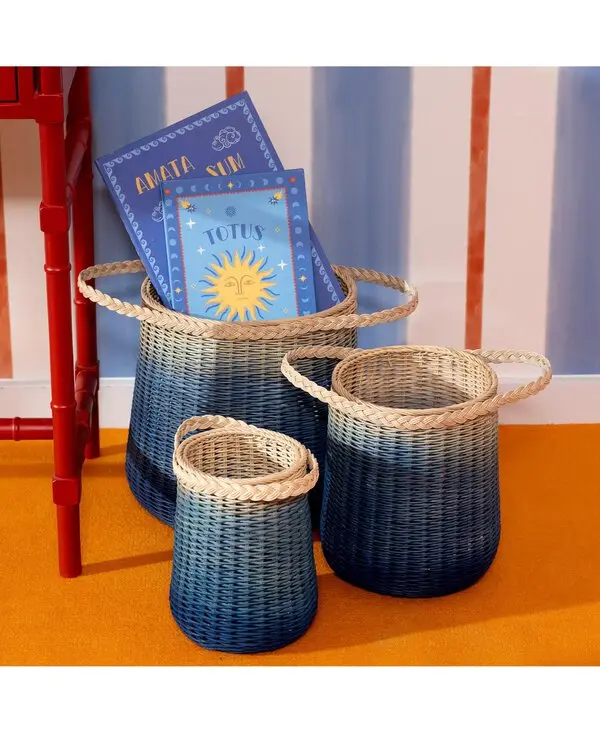 ZSA ZSA ZSU Rattan Basket, 12